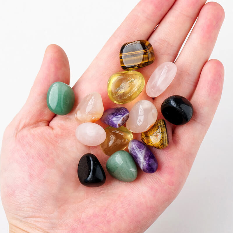 Tumbled Stone Crystals Quartz Amethyst Bulk